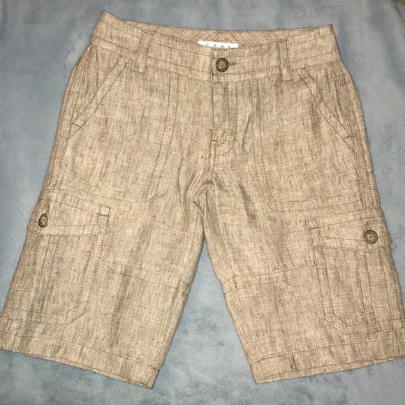 CAbi | Shorts | Cabi Linen Cargo Shorts | Poshmark